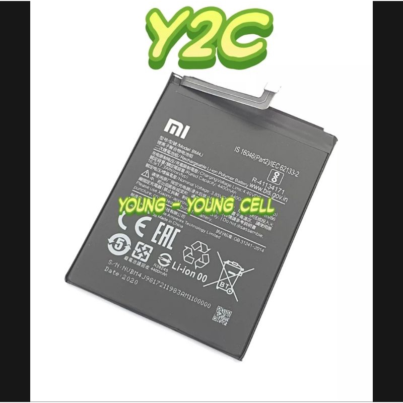 Jual BATERAI OEM XIAOMI BM4J / REDMI NOTE 8 PRO / NOTE8 PRO / BATRE ...