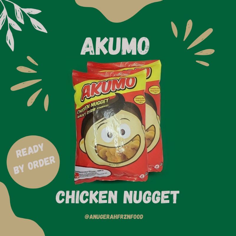 Jual Nugget Akumo Chiken Nugget 250gr | Shopee Indonesia