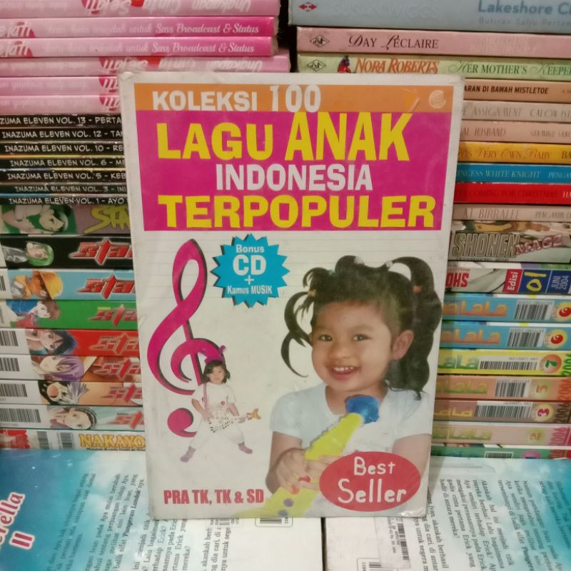 Jual BUKU ORIGINAL KOLEKSI 100 LAGU ANAK INDONESIA TERPOPULER | Shopee ...