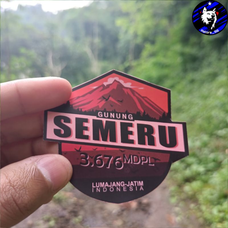 Jual STICKER STIKER GUNUNG INDONESIA TAHAN AIR | Shopee Indonesia