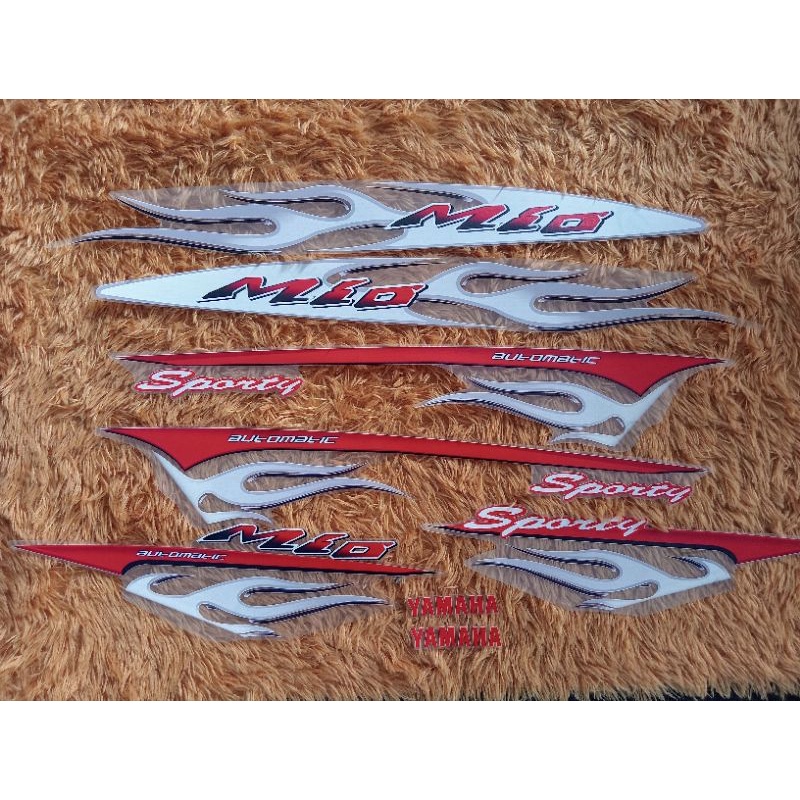 Jual Striping Mio api transparan uv | Shopee Indonesia