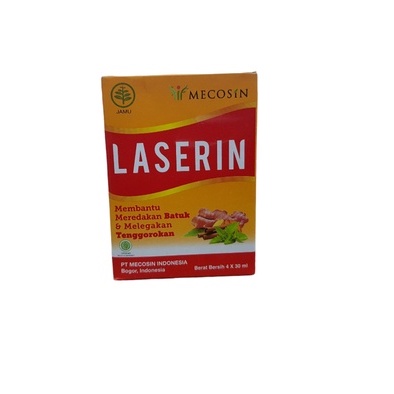 Jual Laserin syrup 30 ml Membantu meredakan batuk & melegakan ...