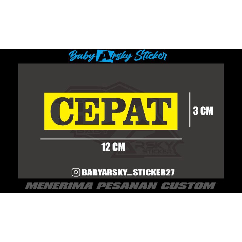 Jual STICKER CUTTING CEPAT KOTAK | Shopee Indonesia