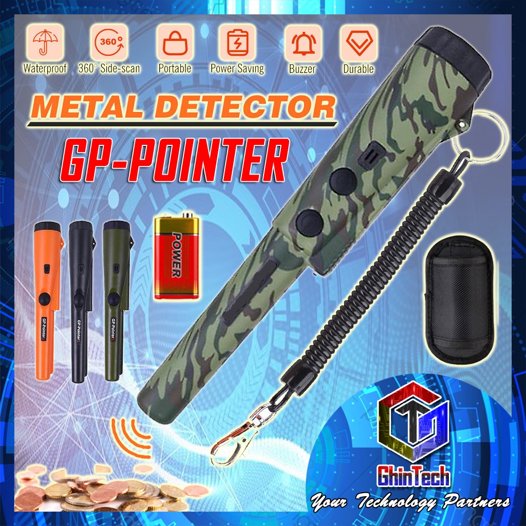 Jual GP Pointer S Metal Detektor / Alat Deteksi Logam Metal Emas Perak ...
