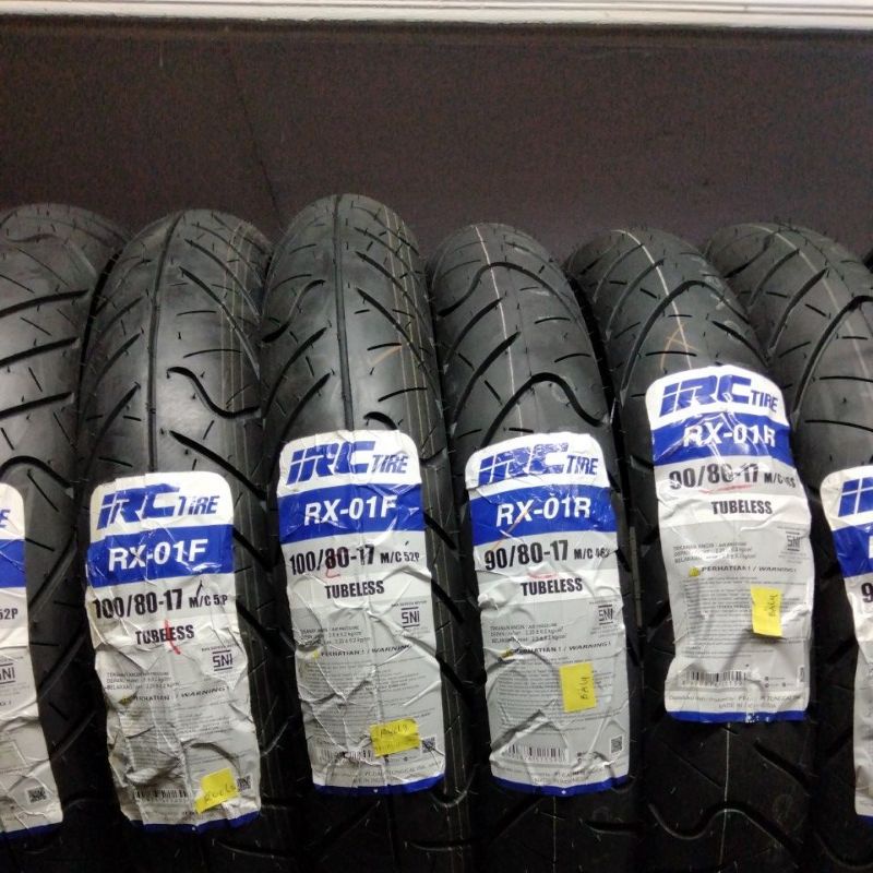 Jual BAN IRC RX-01F RX-01R RX 01 - TUBELESS (80/90 - 90/80 - 100/80 - 110/70 - 120/70 - 130/70 ...