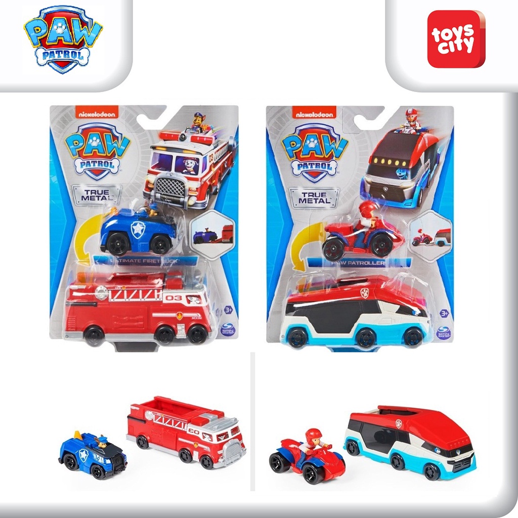 Jual Paw Patrol True Metal - Patroller Ultimate Fire Truck Mainan Anak ...