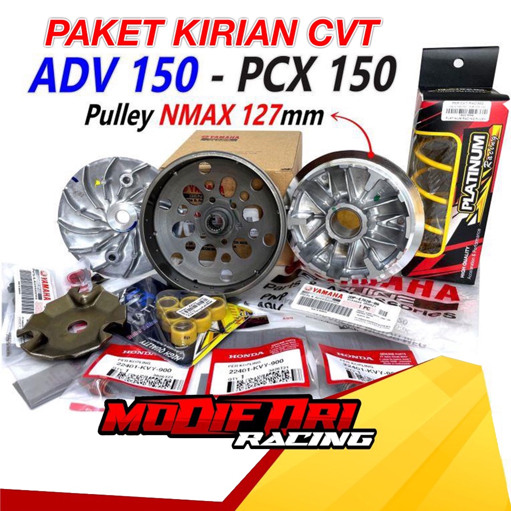 Jual PULLEY RUMAH ROLLER NMAX PNP VARIO 125 150 PAKET FULL UPGRADE ...