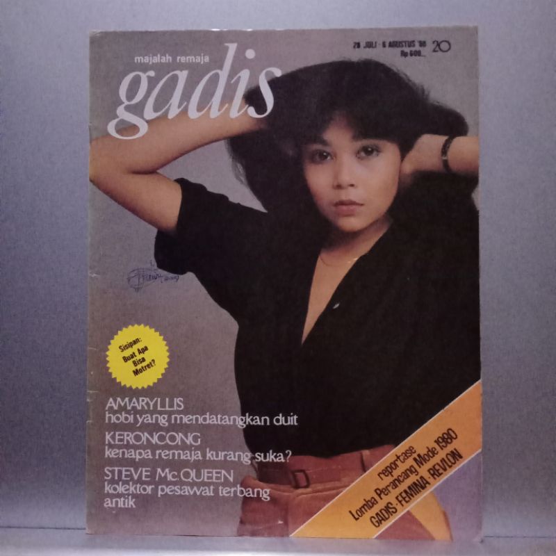Jual Majalah GADIS No 20 - Agustus 1980 - Cover Ria | Shopee Indonesia
