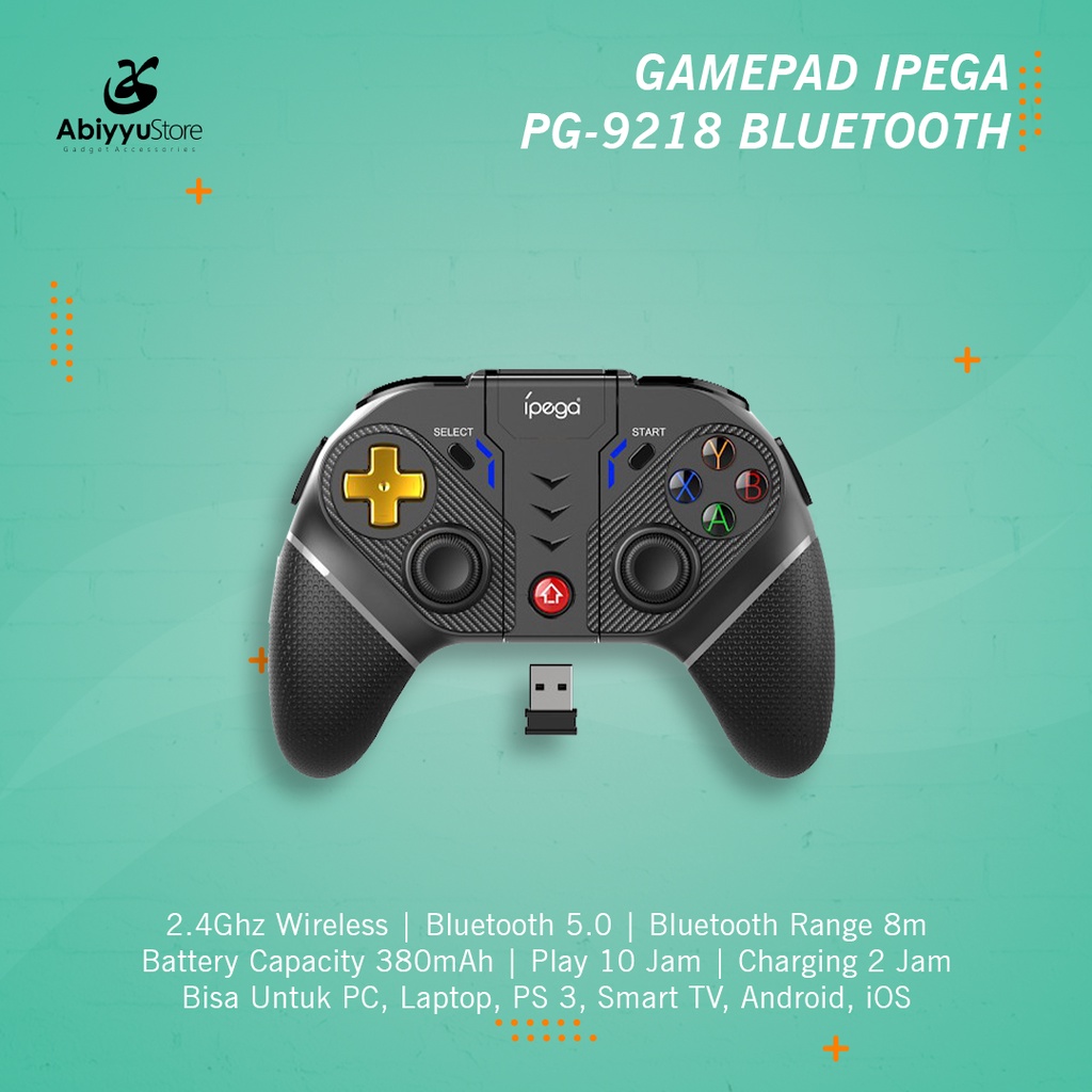 Jual Gamepad Bluetooth Ipega PG-9218 Stick Gaming Joystick Wireless ...