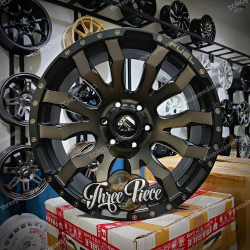 Jual Velg Original Fuel Blitz Ring 18 Pajero, Fortuner, Triton, Prado ...