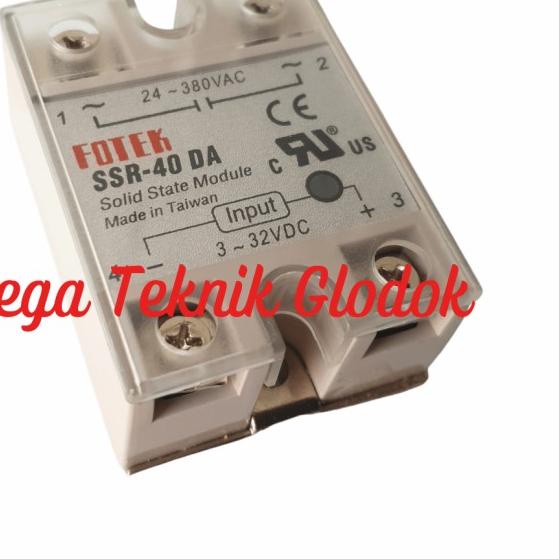 Jual Fotek Solid State Relay SSR-40 DA / SSR 40DA/ SSR 40 DA | Shopee ...