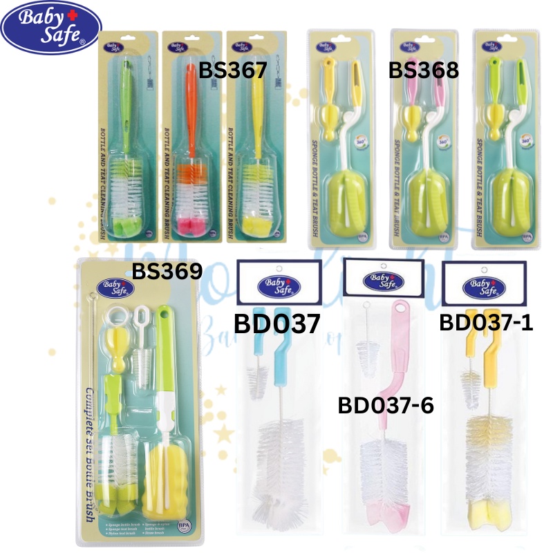 Jual Sikat Botol Baby Safe Rotary Sponge Bottle And Teat Brush BS369 ...