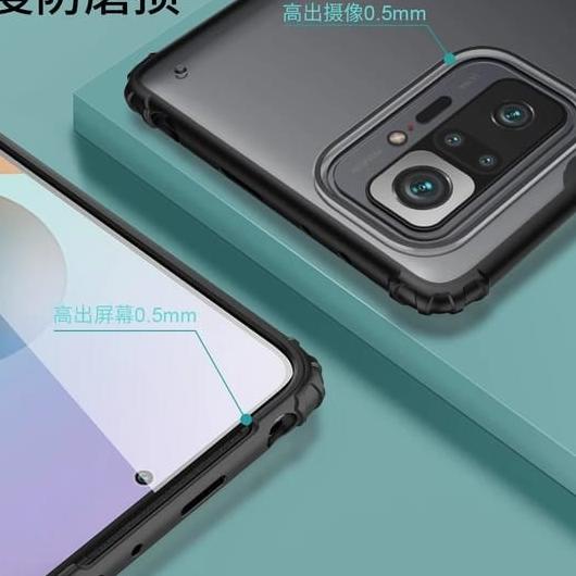 Jual REDMI NOTE 10 / NOTE 10 PRO SOFT CASE FROSTED TRITONE SERIES ...