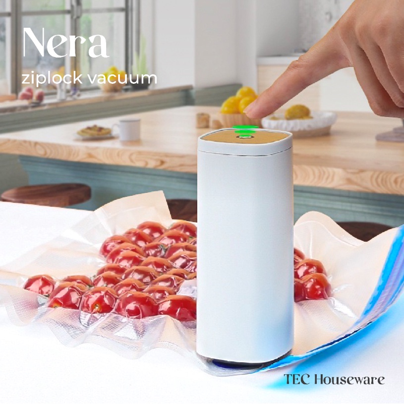 Jual 【TEC】NERA Food Vacuum Air Pump Sealer Fresh Smart Vacuum Sealer ...