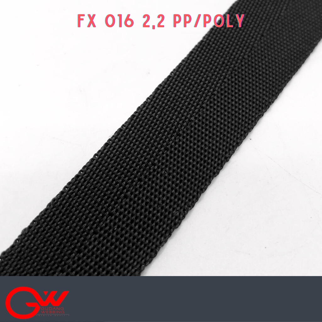 Jual Tali Webbing - PCR CB 2,2cm PP POLY | Shopee Indonesia