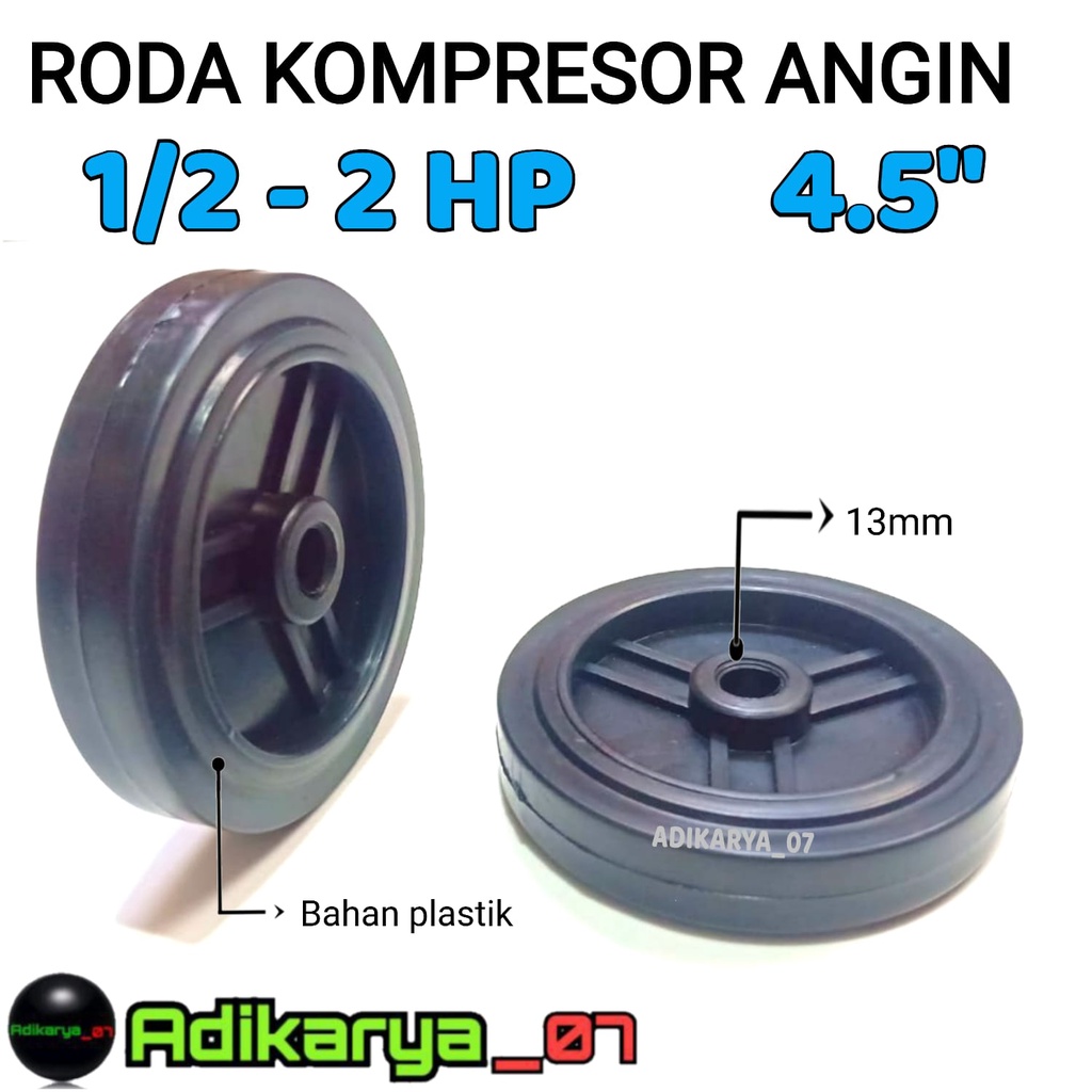 Jual Roda kompresor roda kompresor angin roda kompresor swan 4,5” 1/2 ...