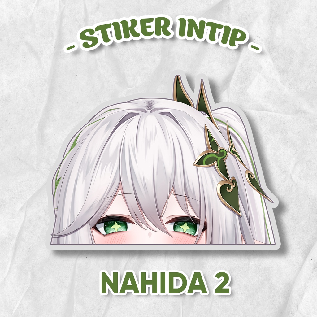 Jual Stiker Intip Nahida Genshin Impact / Sticker Anime Waterproof ...