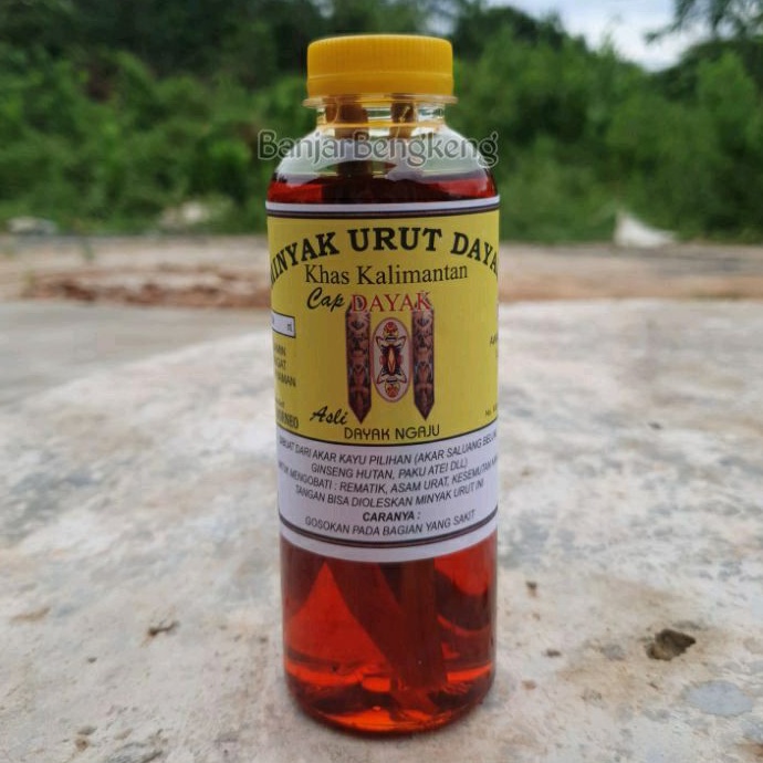 Jual Minyak Urut Dayak Original Khas Kalimantan - BOTOL PLASTIK 250ML ...