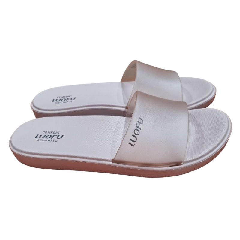 Jual luofu E 7172 A2-A20/6A20 sandal selop wanita empuk ringan | Shopee ...