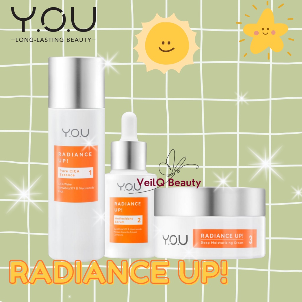 Jual YOU Radiance Up! Pure CICA Essence Antioxidant Serum Deep ...