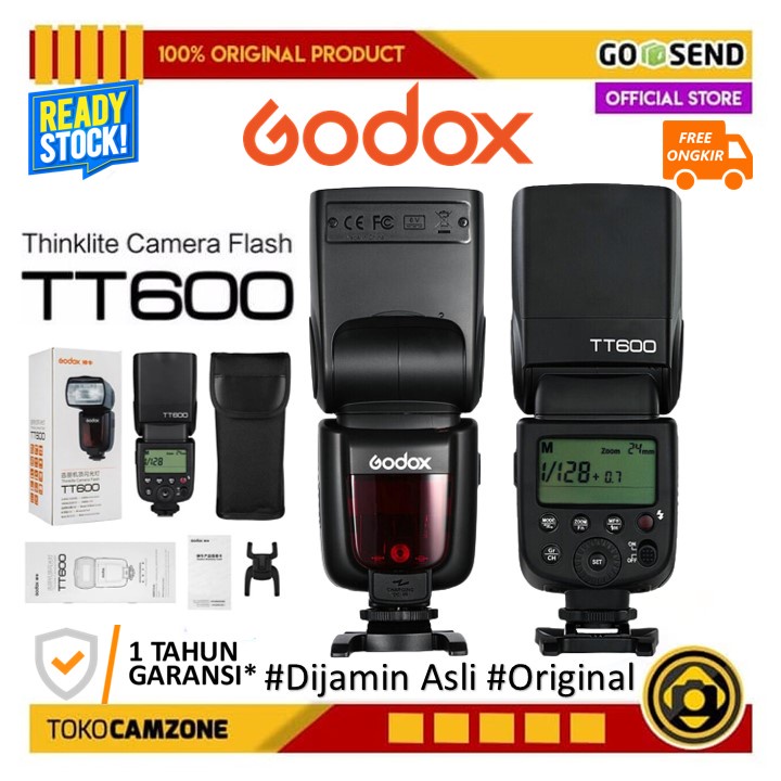 Jual Godox TT600 Flash Kamera Universal Thinklite | Shopee Indonesia