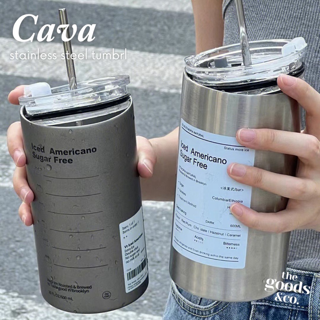 Jual GoodsCo Stainless Steel Cangkir Tumbler Kopi Cup Stainless Steel ...