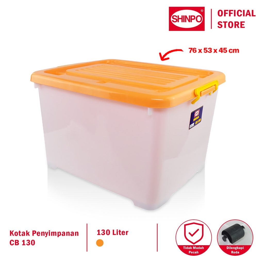 Jual SHINPO Kontainer Plastik Dengan Roda Mega Container Box Kotak ...