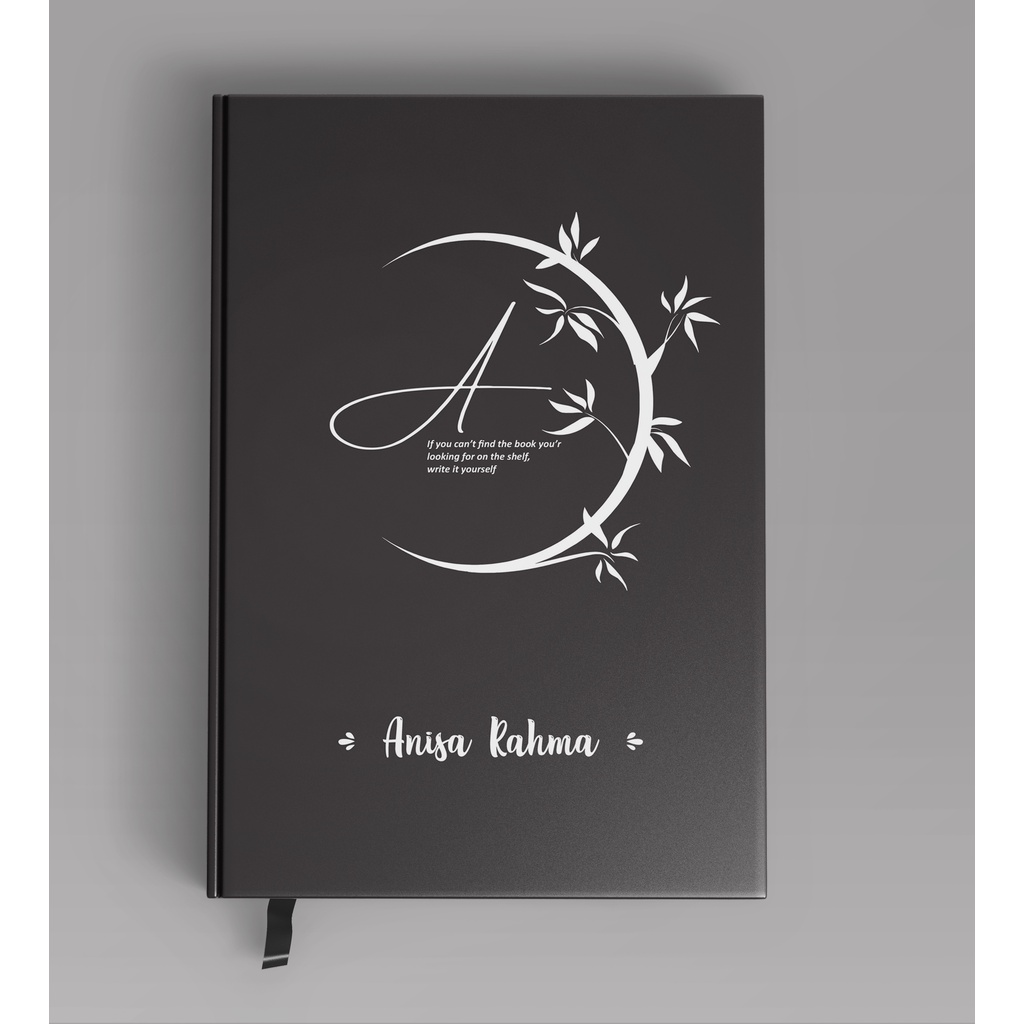 Jual Buku Catatan Notebook Hardcover (inisial) Custom | Shopee Indonesia