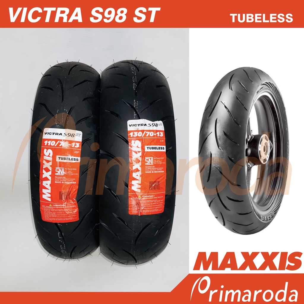 Jual Sepasang Ban Yamaha NMAX Tubeless Maxxis Victra S98ST | Shopee ...