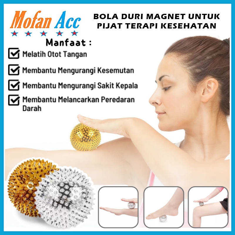 Jual Bola Duri Magnet Alat Pijat Terapi Kesehatan / Bola Refleksi ...