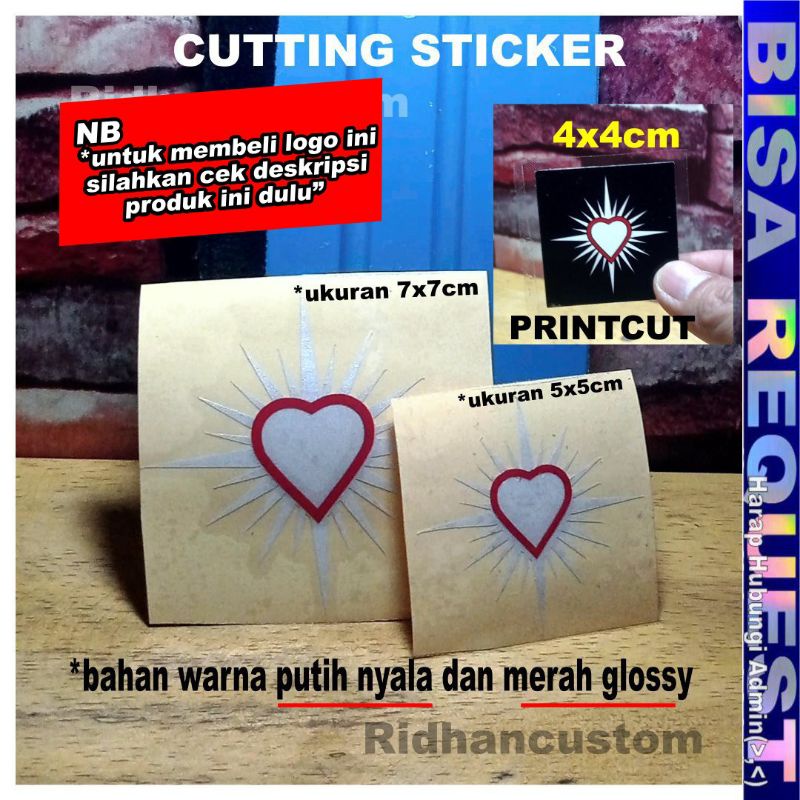 Jual CUTTING STICKER & STICKER PRINCUT LOGO SETIA HATI PSHT bahan ...
