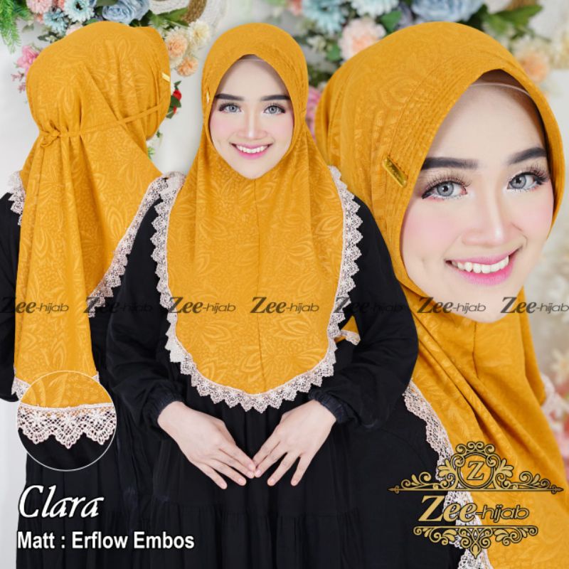 Jual CLARA RENDA / JILBAB RENDA / HIJAB INSTAN / JILBAB INSTAN / BERGO ...