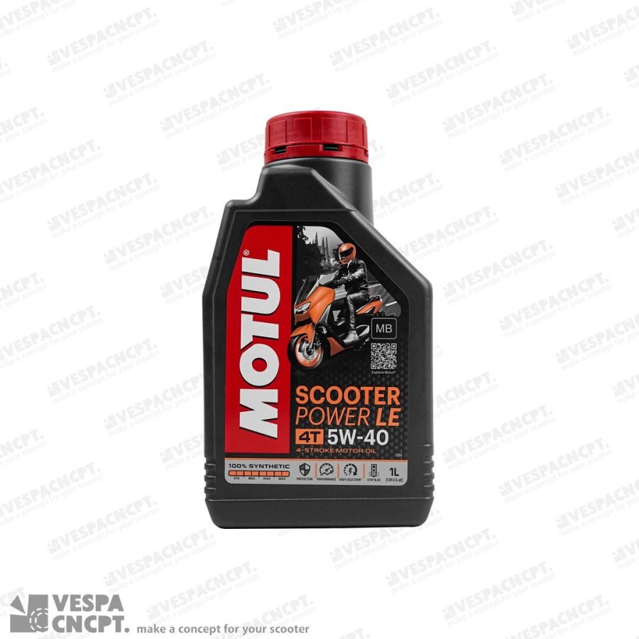 Jual Oli Mesin Motul Scooter Power Le 5w-40 Vespa Sprint Primavera Lx S ...
