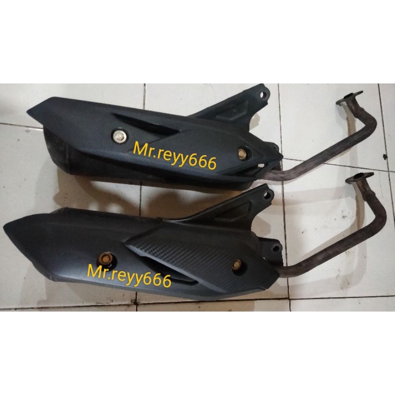 Jual knalpot standar+tameng beat Scoopy karbu/fi esp original copotan ...