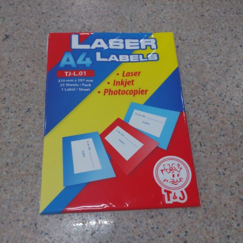 Jual Label Sticker A4 Tom & Jerry TJ-L.01 Laser, Inkjet, Photocopier | Shopee Indonesia