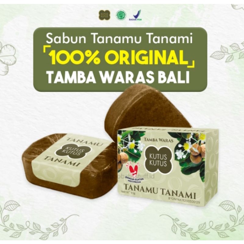 Jual Sabun Tanamu Tanami Kutus Kutus Tamba Waras Bali (Sabun Mandi ...
