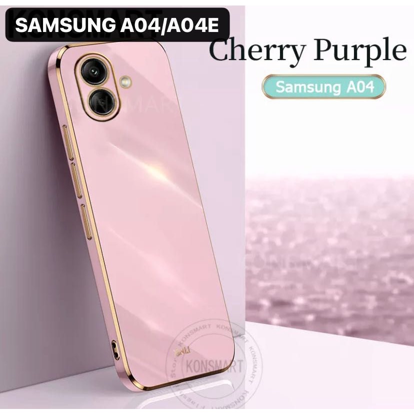 Jual CASE SAMSUNG GALAXY A04 A04e SILIKON TERBARU MOTIF DAUN MAPLE FREE ...