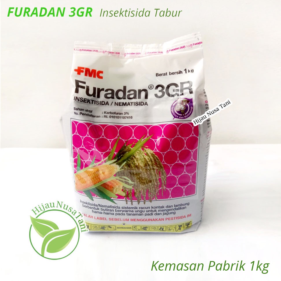 Jual FURADAN 3GR 3 GR 1 kg 1000 gram - Pestisida Nematisida Insektisida ...