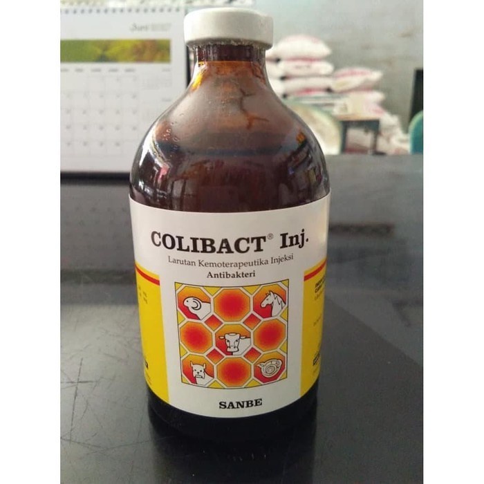 Jual Colibact Injeksi Sanbe kemasan 50 ML dan 20 ML | Shopee Indonesia