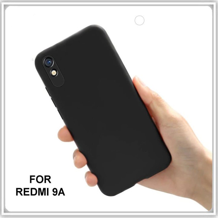 Jual Silikon Case Hitam Polos Matte Case Xiaomi Redmi 9 , 9C ,9A , 9T ...
