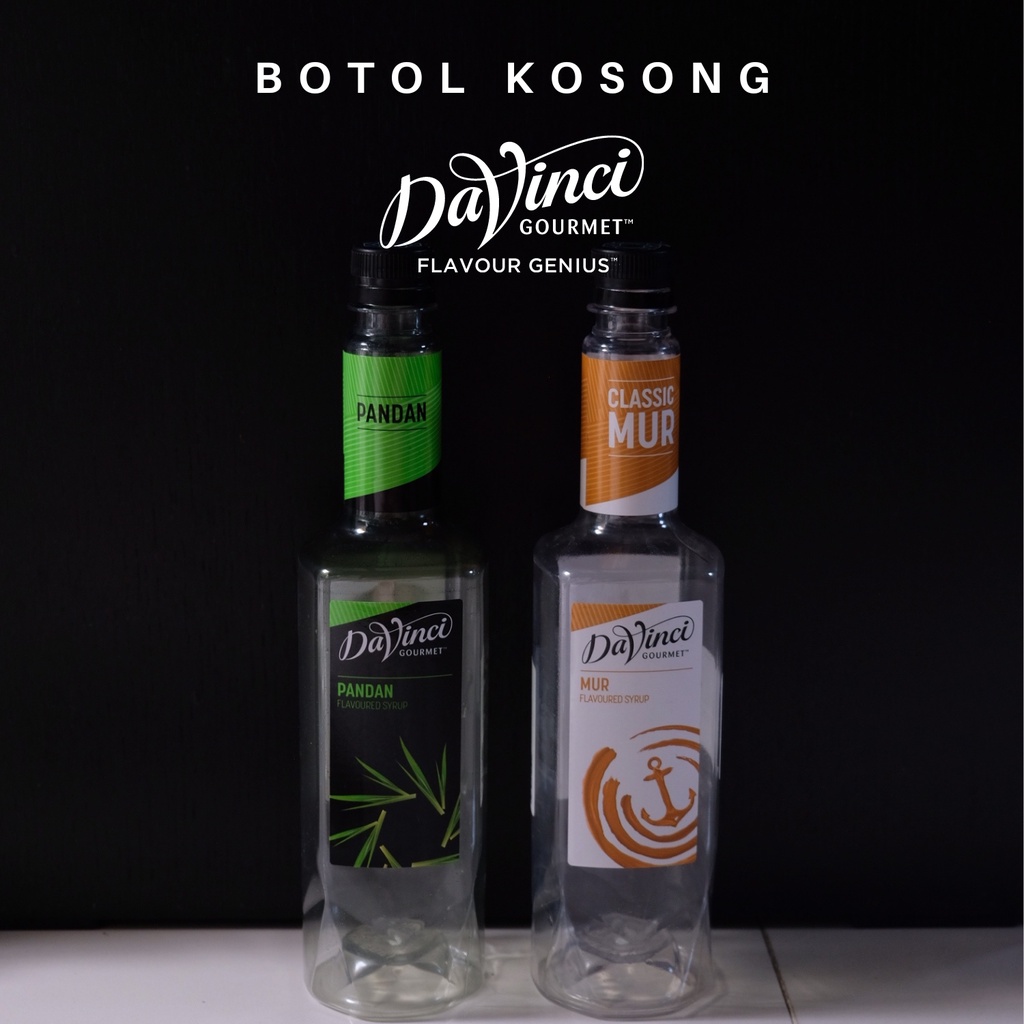 Jual [RANDOM] - BOTOL KOSONG PLASTIK - DaVinci Syrup 750ml | Shopee ...