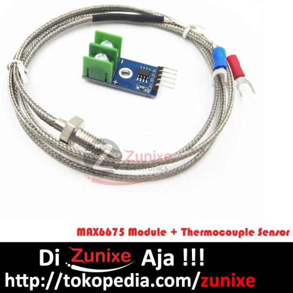 Jual MAX6675 Module + Thermocouple Sensor Arduino | Shopee Indonesia