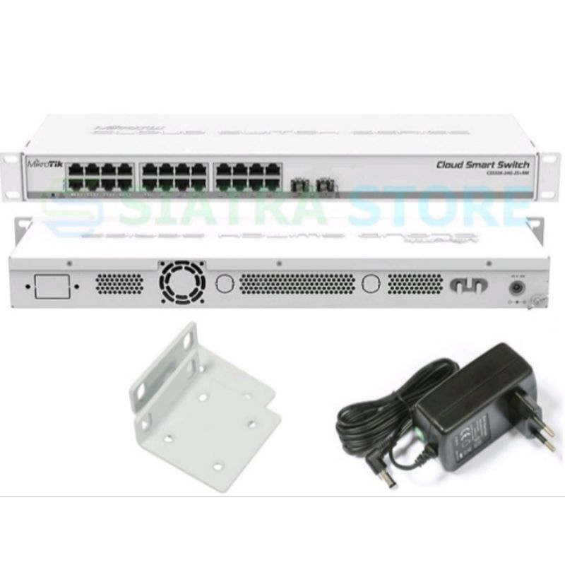 Jual MikroTik CSS 326 24G 2S+ RM CSS326-24G-2S+RM | Shopee Indonesia