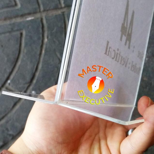 Jual Akrilik A4 Tipe T / Stand Up Vertical Acrylic Sign Holder | Shopee ...