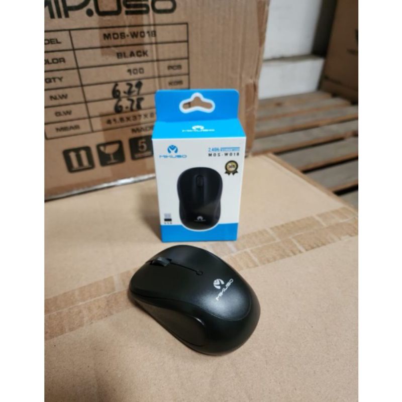 Jual promo Sale!!! Mouse wireless mikuso W-018 murmer | Shopee Indonesia