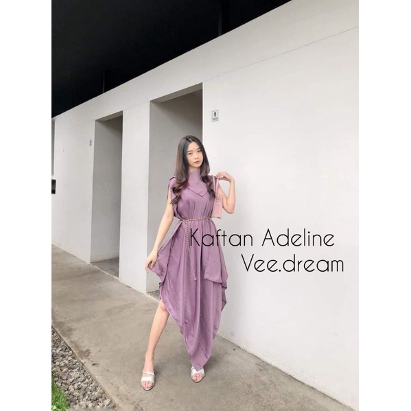 Jual Kaftan Adeline - Kaftan Adeline FREE BELT by Vee.dream | Shopee ...