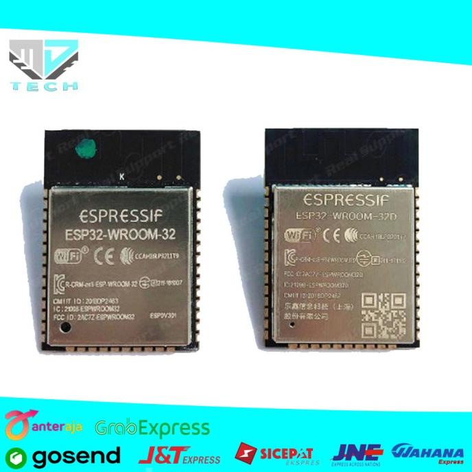 Jual Versi Baru ESP32 WROOM 32D WiFi BT BLE 32Mbits 4MB Flash Espressif ... Jual Versi Baru ESP32 WROOM 32D WiFi BT BLE 32Mbits 4MB Flash Espressif ...