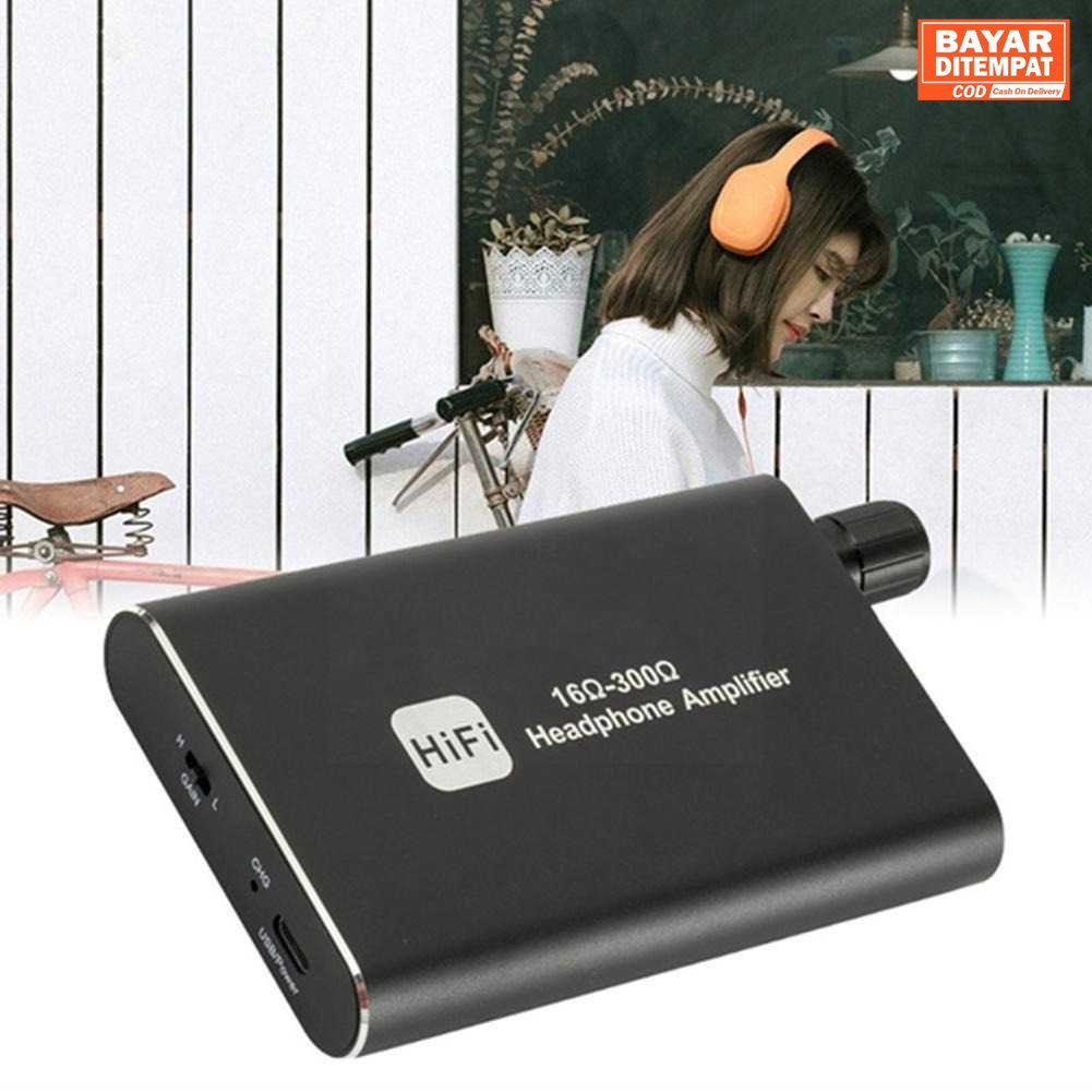 Jual ( ORI) OOTDTY Portable Headphone Amplifier HiFi 16-300 Ohm - D3CS | Shopee Indonesia
