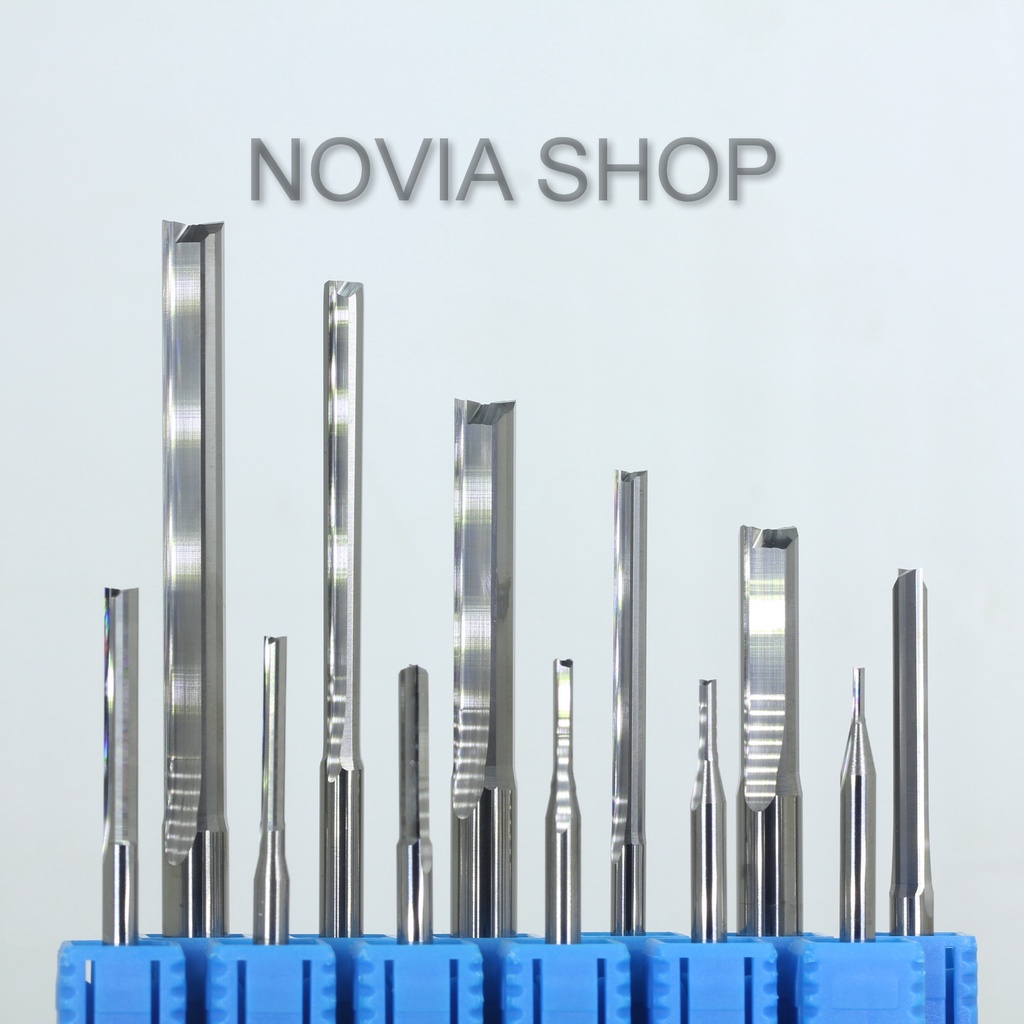 Jual Mata Router Bits Kayu MDF ACP 2F Lurus Double Edge Straight 1mm ...