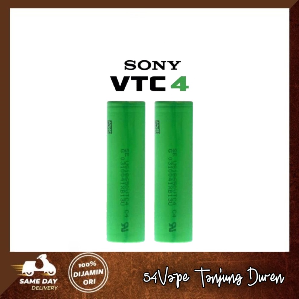 Jual SONY VTC 4 BATTERY 18650 AUTHENTIC | Shopee Indonesia